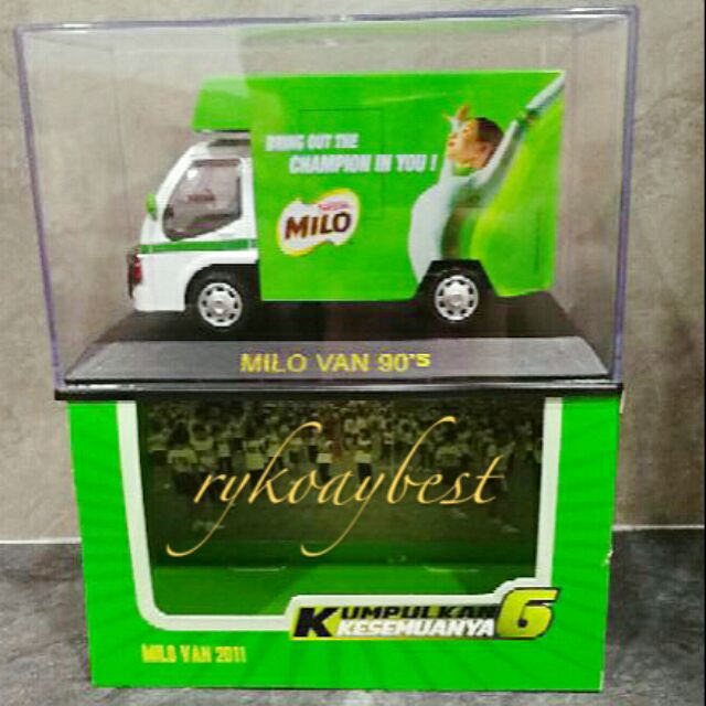 Limited Edition Original Milo Van Diecast Nestle Mini Car Collection ...