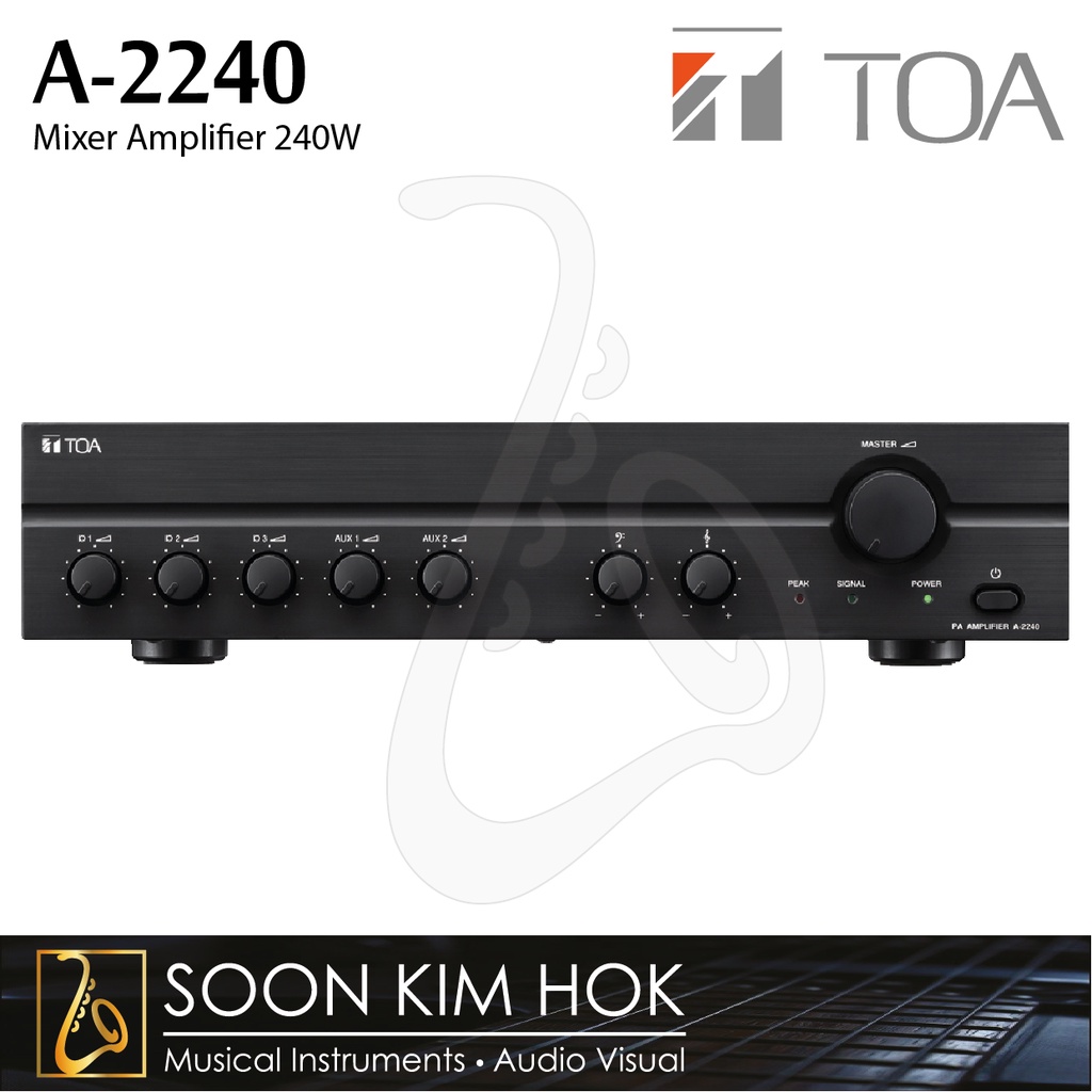 TOA A-2240 Mixer Amplifier 240W (A2240) | Shopee Malaysia