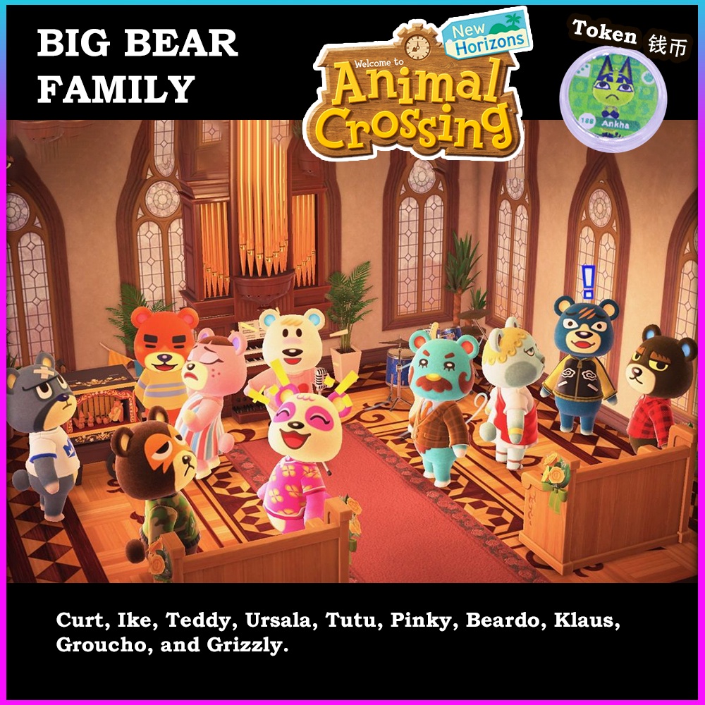 🔥 Ready Stock 🔥 🐻🦊🦉Curt Ike Teddy Ursala Tutu Pinky Beardo Klaus Animal ...