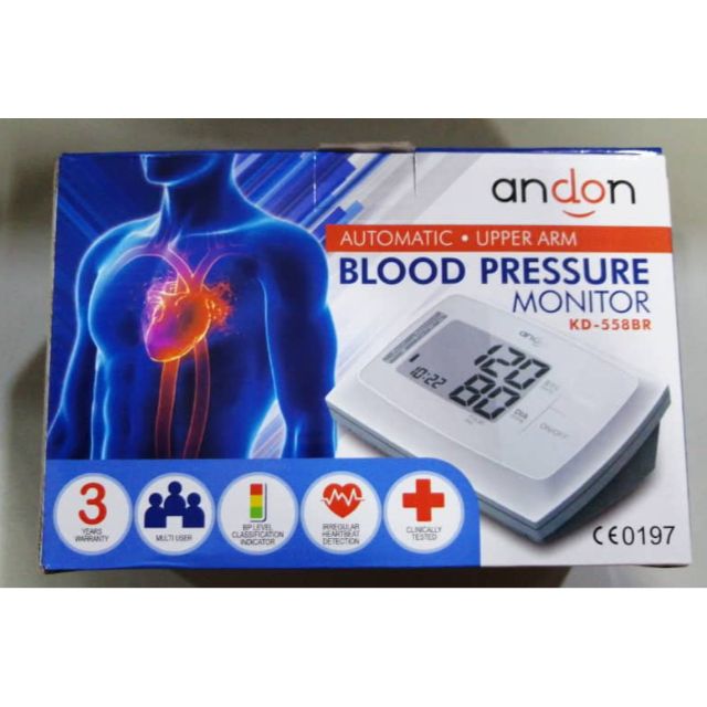 Blood Pressure Monitor Andon (Mesin Tekanan Darah) | Shopee Malaysia