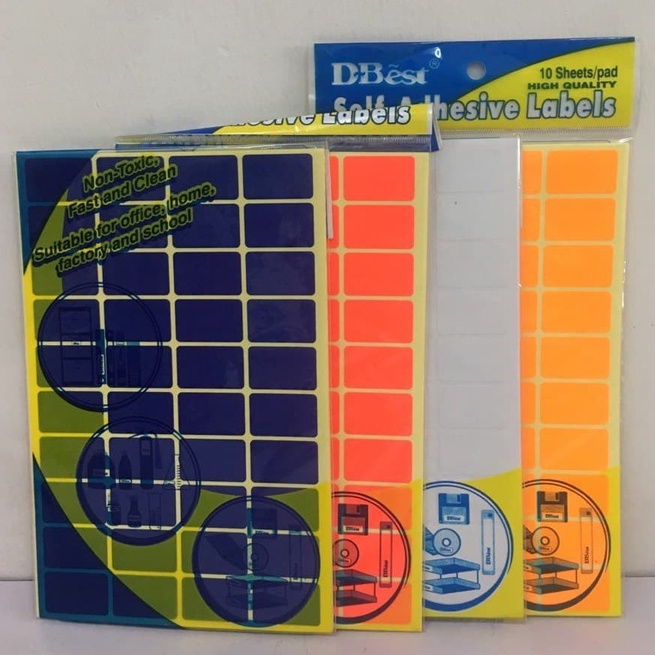 STICKER LABEL 19MM X 30MM 10SHEET/PACK | Shopee Malaysia
