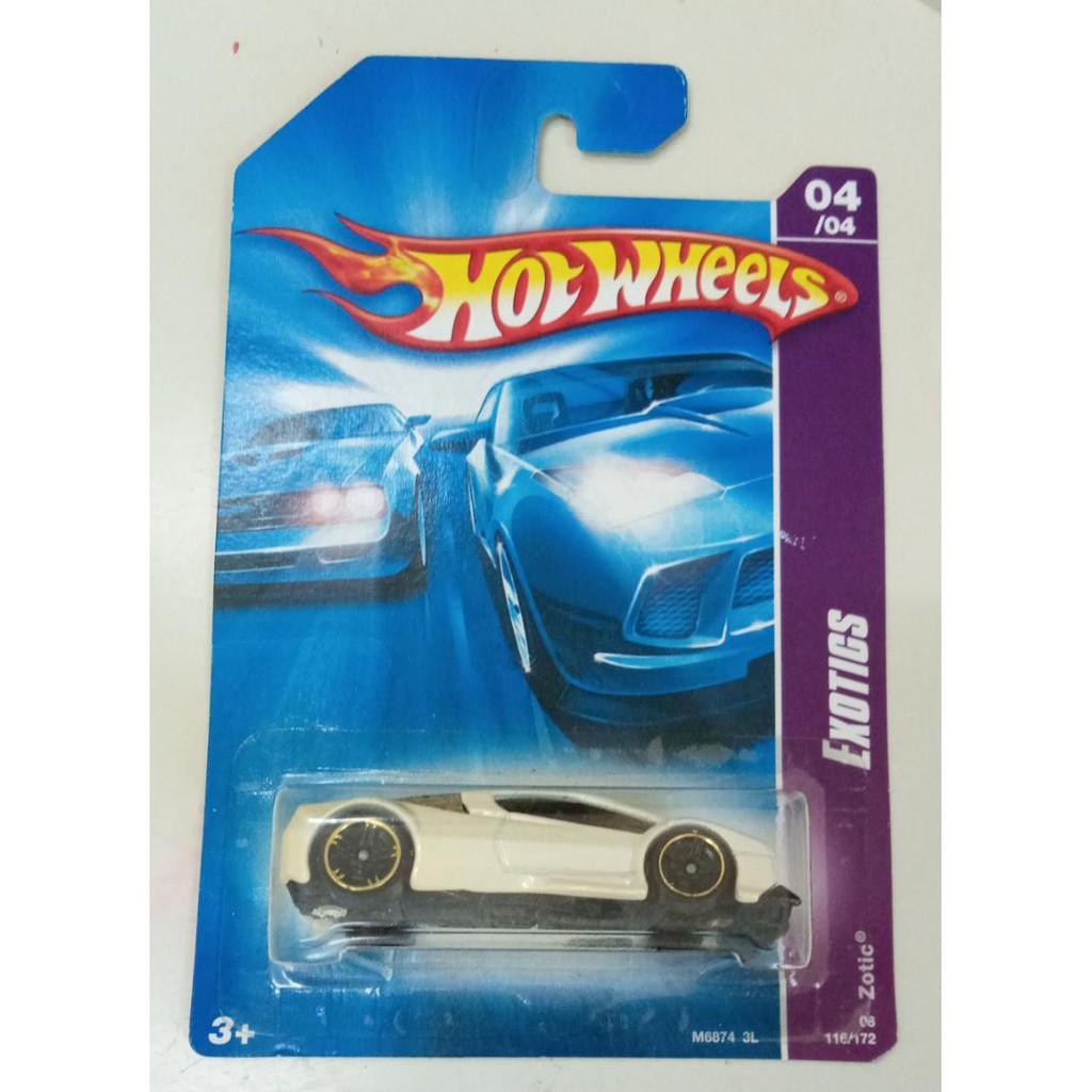 Hot wheels Zotic white | Shopee Malaysia