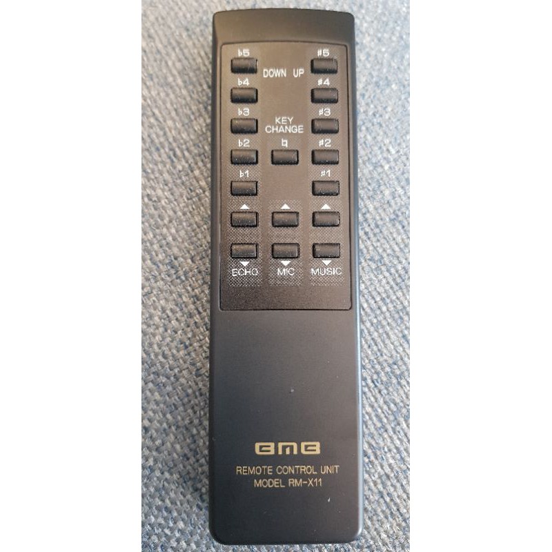 BMB RM-X11 Original Remote Control For BMB Da-J7Mkll Karaoke Amp Use ...