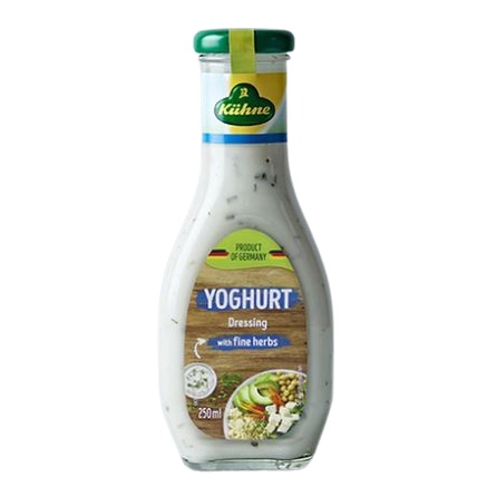 Kuhne Dressing Balsamic, French, Honey Mustard, Yoghurt, Caesar and ...