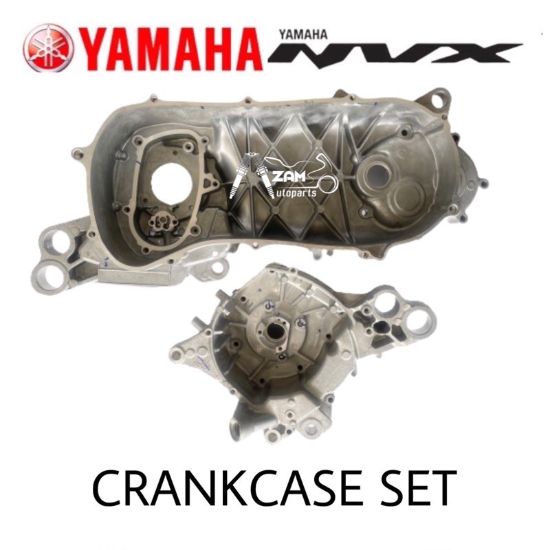 (100% ORIGINAL) YAMAHA NVX155 CRANKCASE ENGINE COVER ASSY CRANK CASE ...