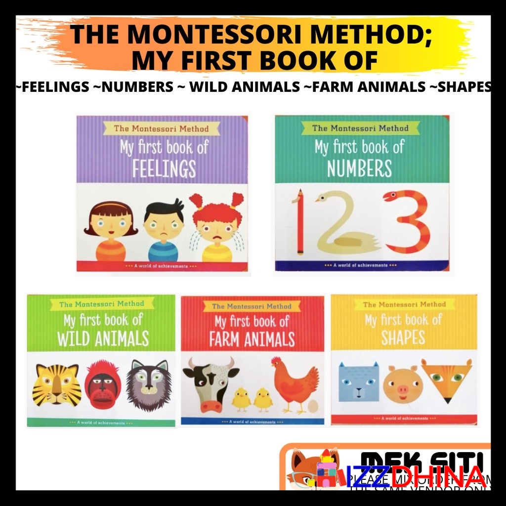 THE MONTESSORI METHOD: MY FIRST BOOK OF FARM ANIMALS | FEELINGS ...