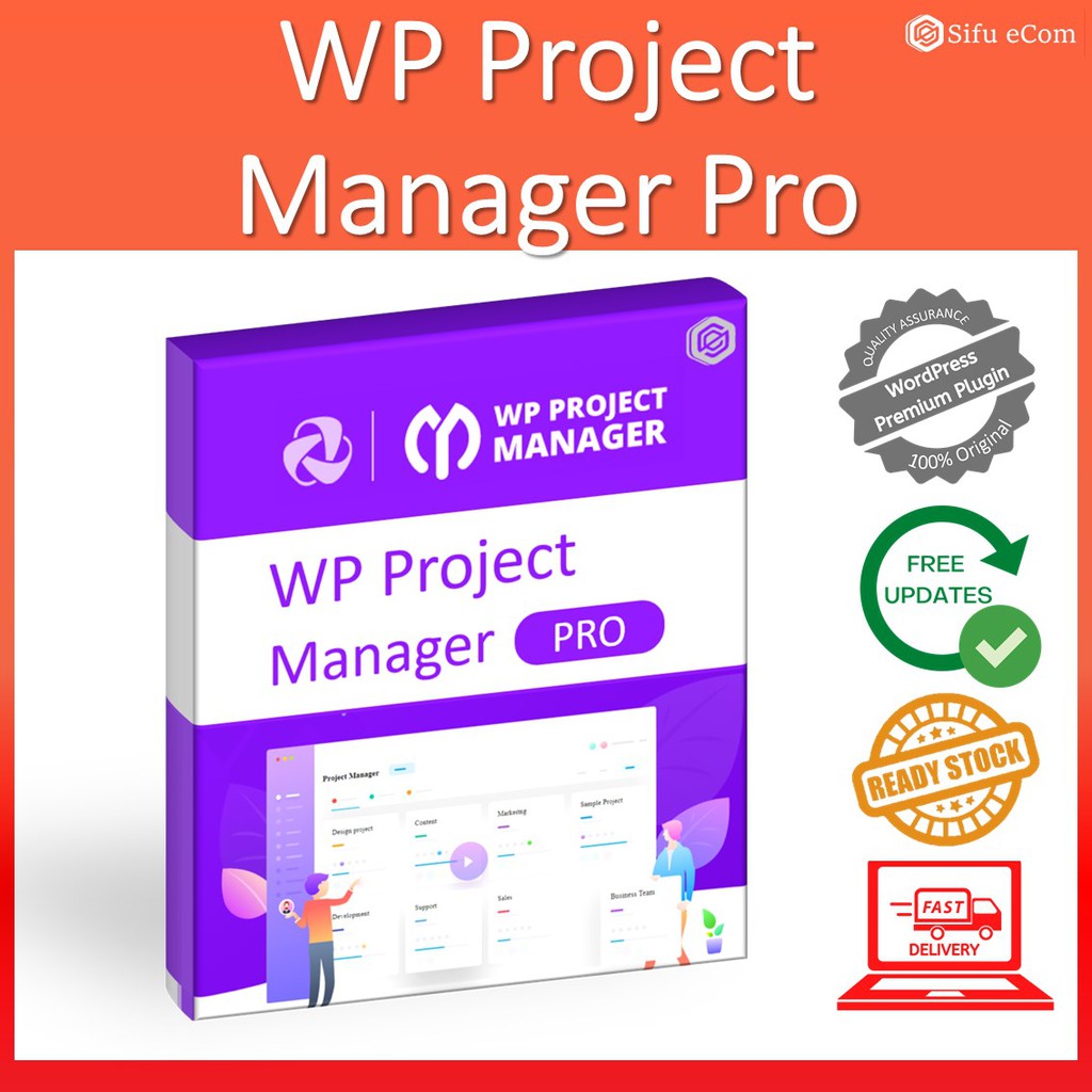 WP Project Manager Pro - WordPress Project Manager Plugin [Lifetime Update + Unlimited Website ...