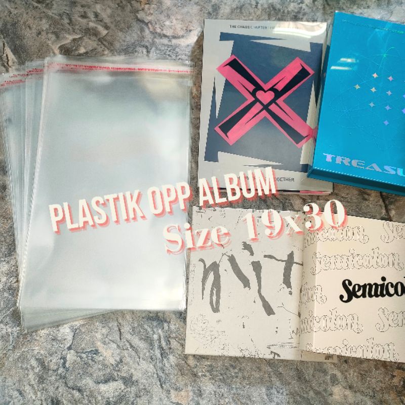 Plastic INNERSLEEVE ALBUM OPP Thick SEAL INNER SLEEVE JEWEL ALBUM 19x30 ...