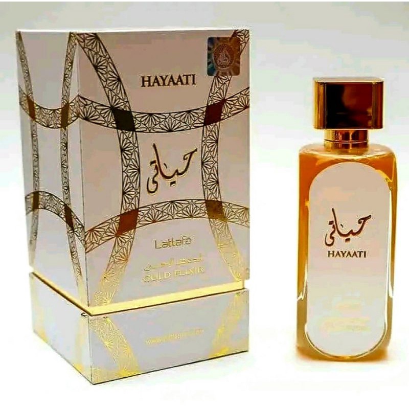 Hayaati 🌟 Gold Elixir Lattafa Perfume 100ml perfume EDP original from ...