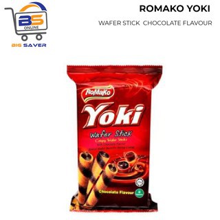 ROMAKO YOKI WAFER STICK CHOCOLATE FLAVOUR | Shopee Malaysia