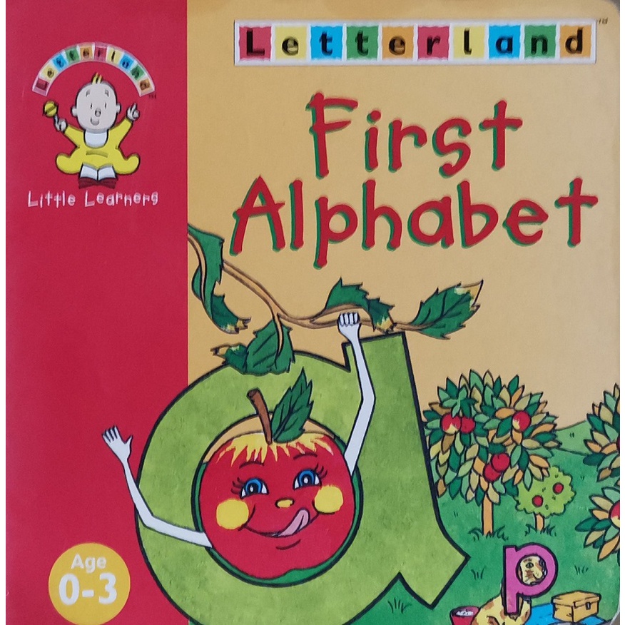 Letterland First Alphabet Boardbook [Preloved/Secondhand Children Book ...