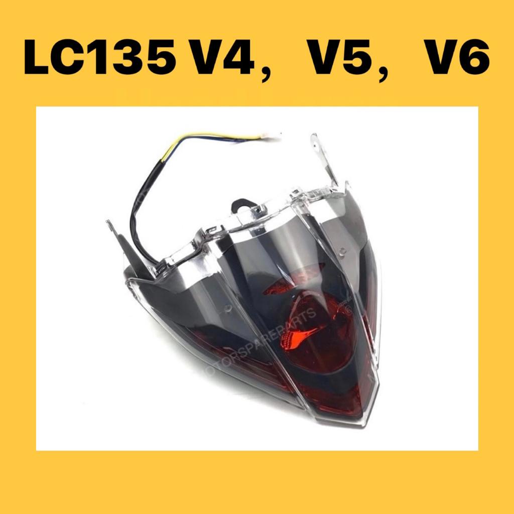 YAMAHA 135LC LC135 V4 V5 V6 TAIL LAMP TAIL LIGHT LAMPU BELAKANG SET LCV4 LCV5 LCV6 REAR LIGHT ...