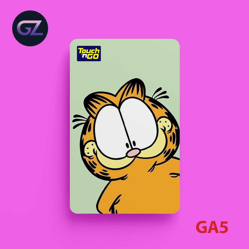 Garfield (Series 1) - Garfield Touch N Go Sticker (Waterproof, High ...