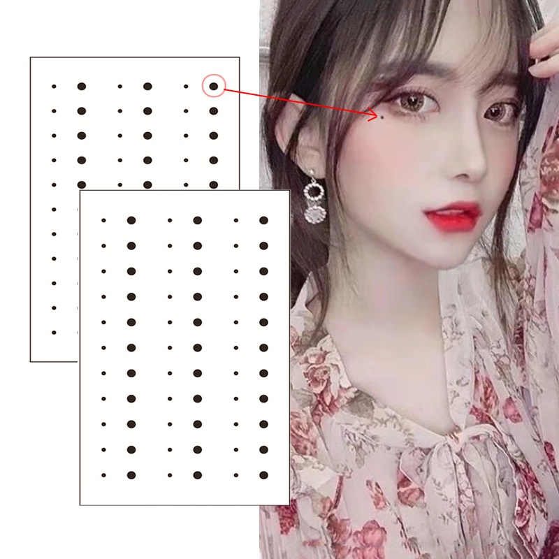 Creative DIY Tear Mole Sticker / Black Female DIY Body Art Stickers ...