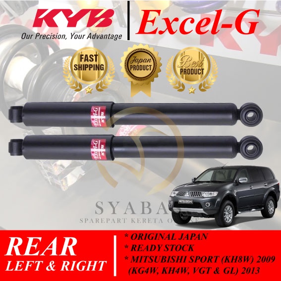 MITSUBISHI PAJERO SPORT / MONTERO SPORT (KH8W) 2009 GAS ORIGINAL JAPAN KYB ABSORBER (EXCEL G ...