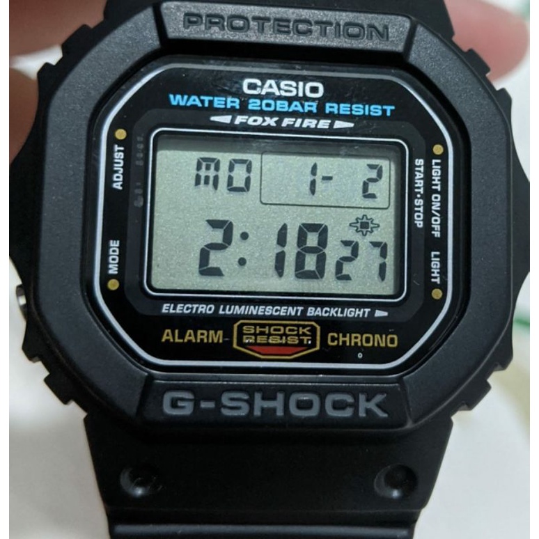 Casio G-shock Dw-5600 foxfire (made in korea) | Shopee Malaysia