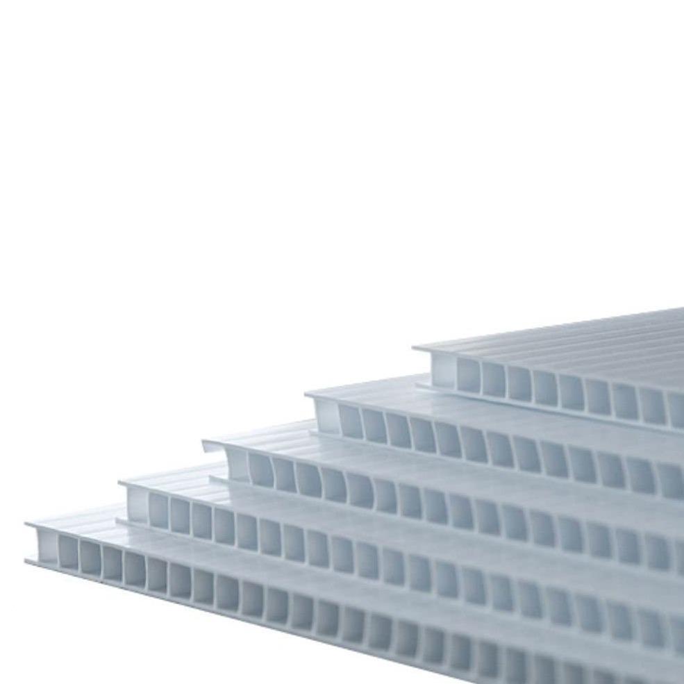 3mm Thick PP Corrugated Board A2 420mm x 594mm White/PP Hollow Sheet/PP ...