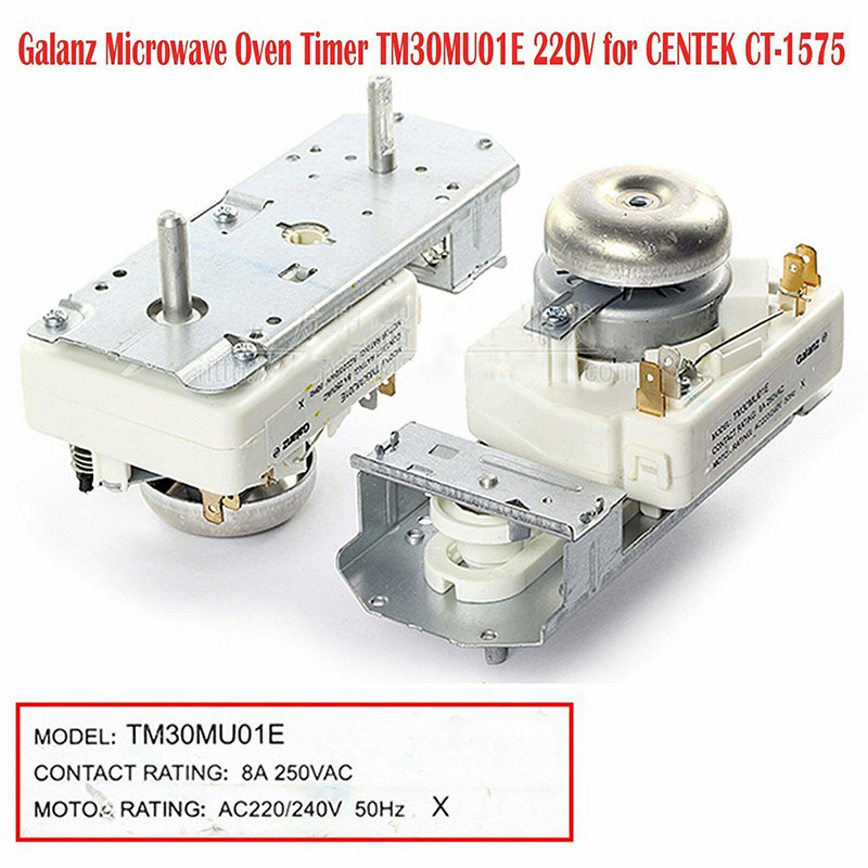 1 PCS NEW Galanz Microwave Oven Timer TM30MU01E 220v Replace for CENTEK CT-1575 | Shopee Malaysia