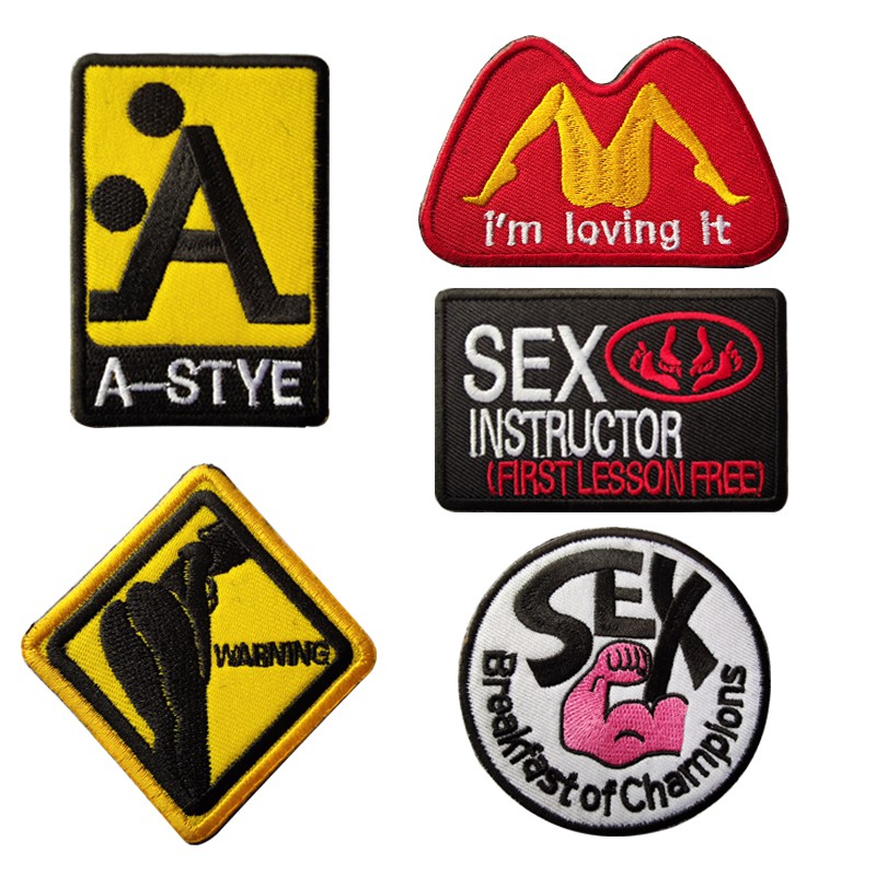Letter A Posture Coach First Lesson Free Military Morale Velcro Patch