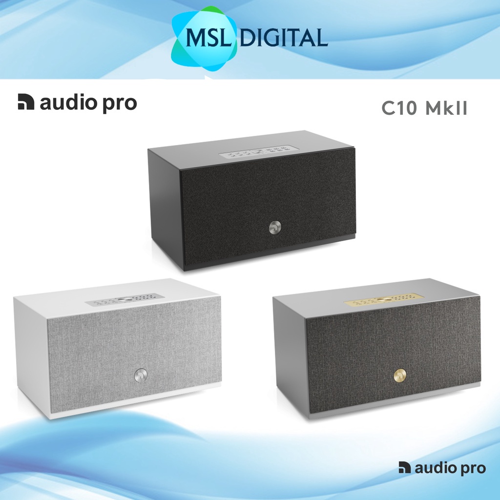 Audio Pro Addon C10 MK II Wireless Multiroom Stereo Bluetooth Speaker | Shopee Malaysia