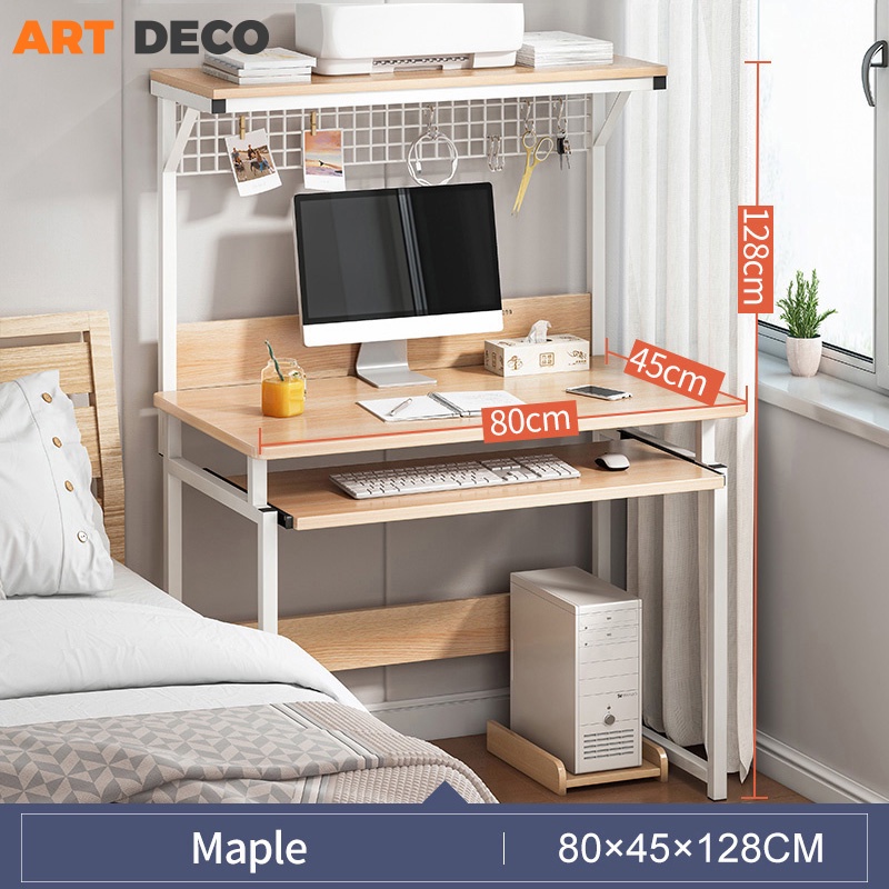 Computer Table Meja PC Laptop Table Office Table Meja Belajar Study ...