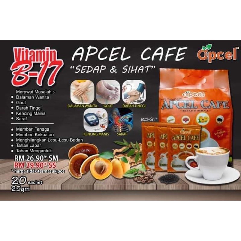 APCEL CAFE (KOPI Apcel) | Shopee Malaysia