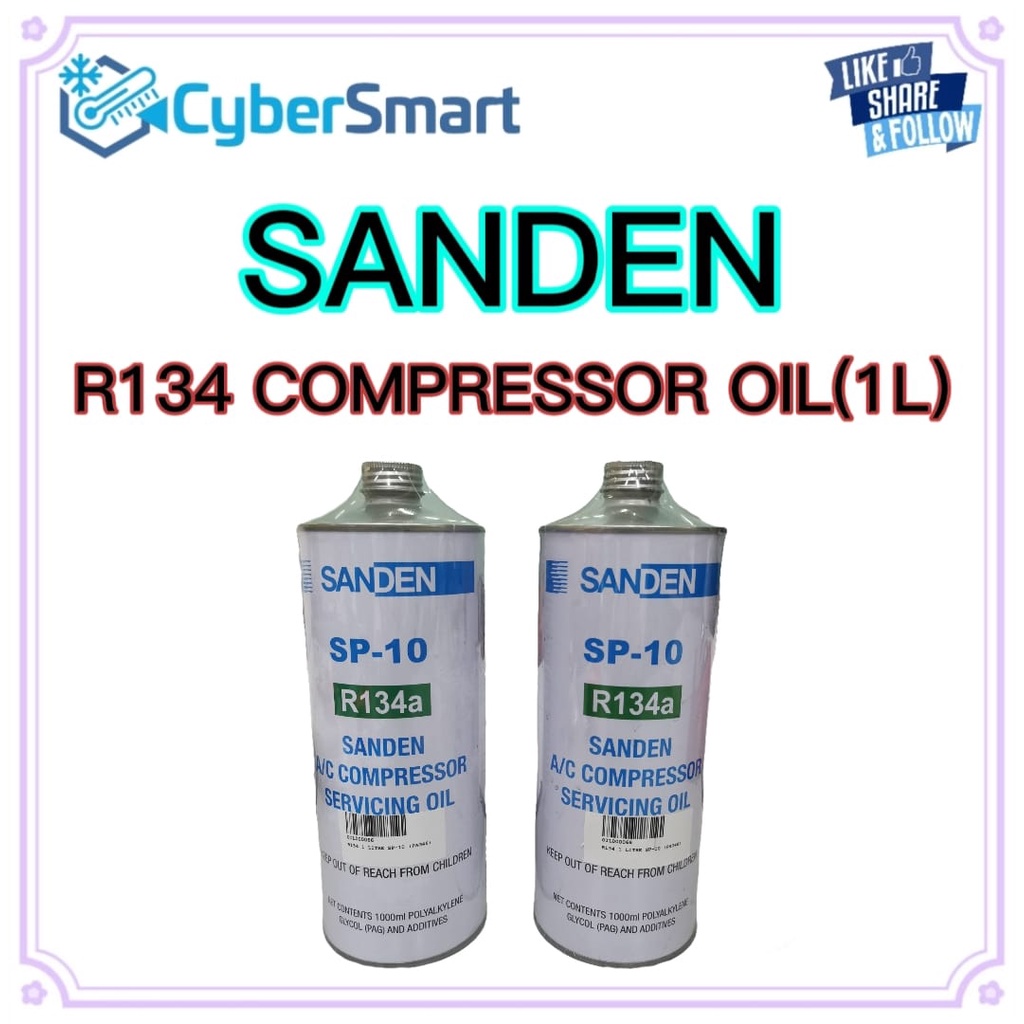 1 LITRE R134 CAR AIR-COND COMPRESSOR SANDEN SP10 OIL | Shopee Malaysia