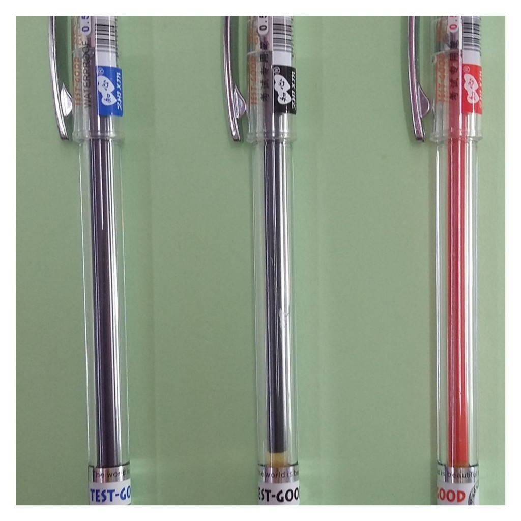 Test Good Pen 0.5mm (Black.Blue,Red) per pc | Shopee Malaysia