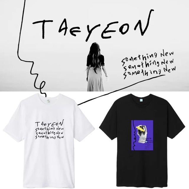 TAEYEON ALBUM SHIRT SOMETHING NEW ver2 | Shopee Malaysia