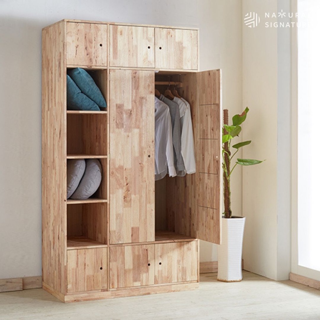 Natural Signature 2532-7 Woodwall 1200 Wardrobe II (width : 600mm)/木墙系 ...