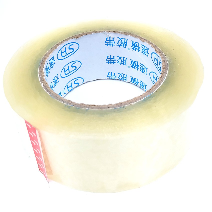 Transparent / Brown Waterproof packing sealing tape 4.5cm thick 2.5cm ...