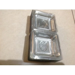 Mica Box/Small Mica Plastic For Pudding/Mica Pudding Box | Shopee Malaysia