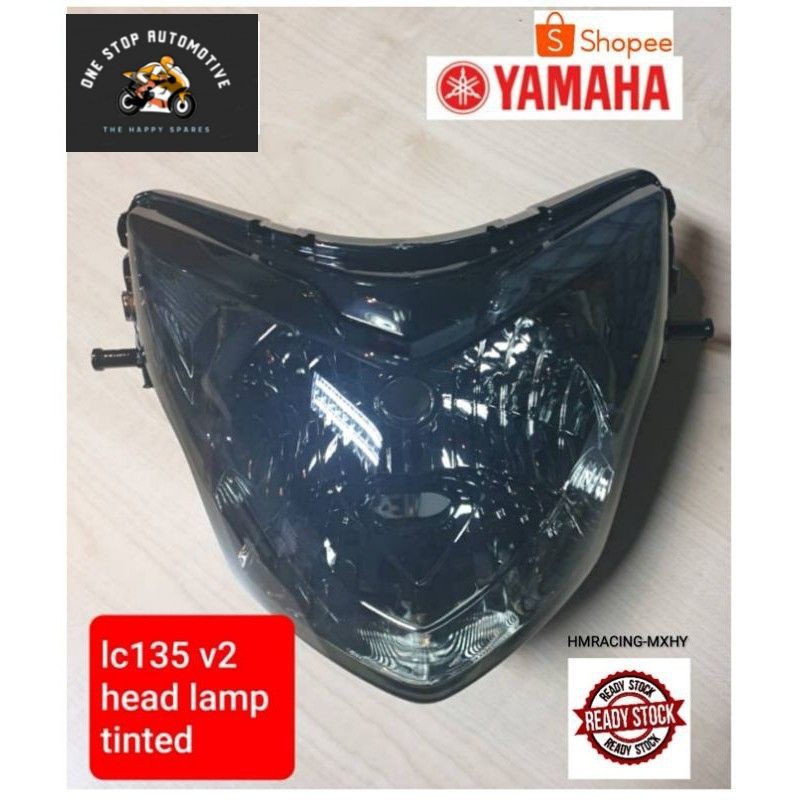 YAMAHA LC135-V2 / V3 LC135-II - HEAD LAMP HEADLIGHT ASSY (TINTED ...