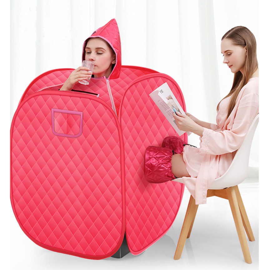 Portable Steam Sauna, Steaming Box Health eco-Friendly 2L Steamer SPA ...