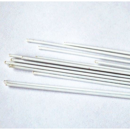 10pcs/pack 2mm diameter Flower Garland Green Wire rod wrapped rod Paper ...