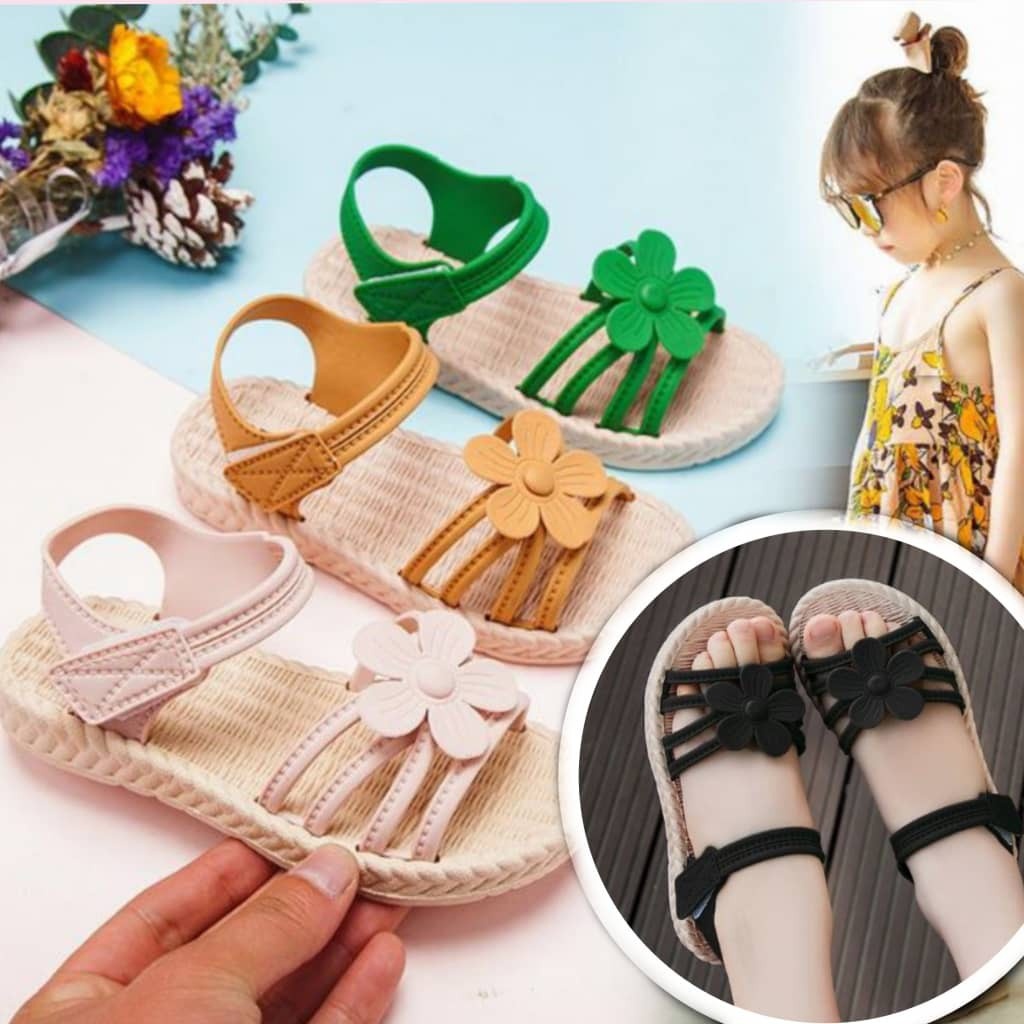 BSGSDC07 Size 24-35* Girl Sandals Kids Baby Fashion Flower Princess ...