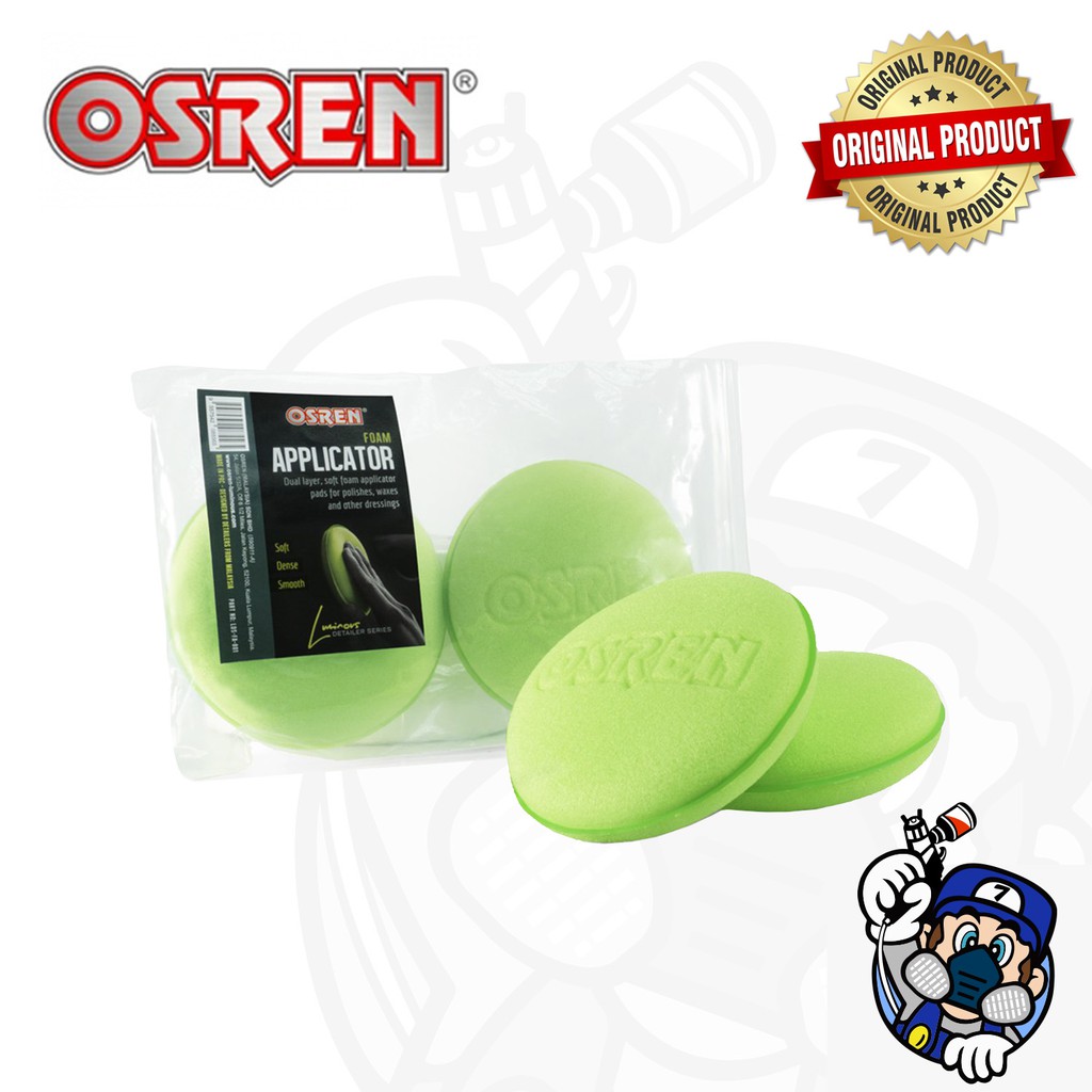 OSREN Luminous Soft Foam Applicator Polish & Wax Applicator | Shopee ...