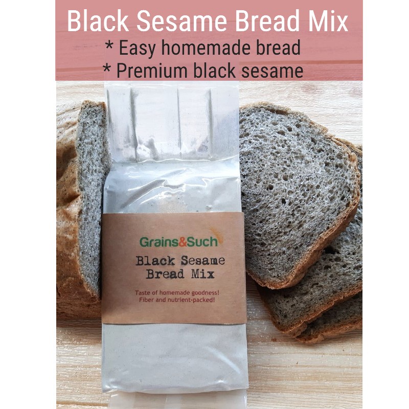 Black Sesame Bread Mix Flour | Shopee Malaysia