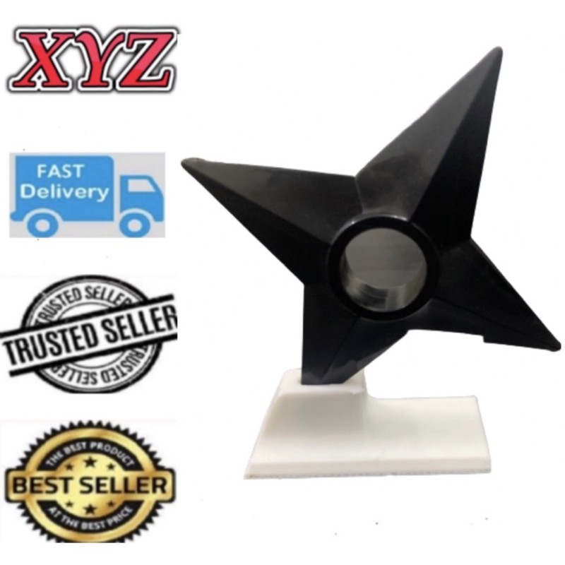 Naruto Ninja Shuriken with Stand (100% Ready Stock Fast Postage ...