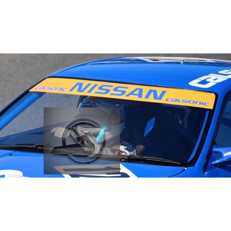 (Ready Stock) S577# Calsonic NISSAN Calsonic windshield Vinyl Decal ...