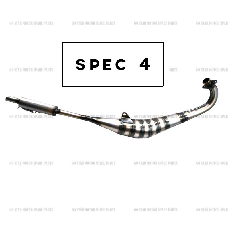 YAMAHA Y125 Y125Z 125Z Y 125 Z RXZ OPEN RACING EXHAUST PIPE OP RACING ...