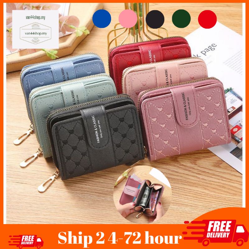 Women Wallet 2021 Korean Short Korean version of mini money package ...