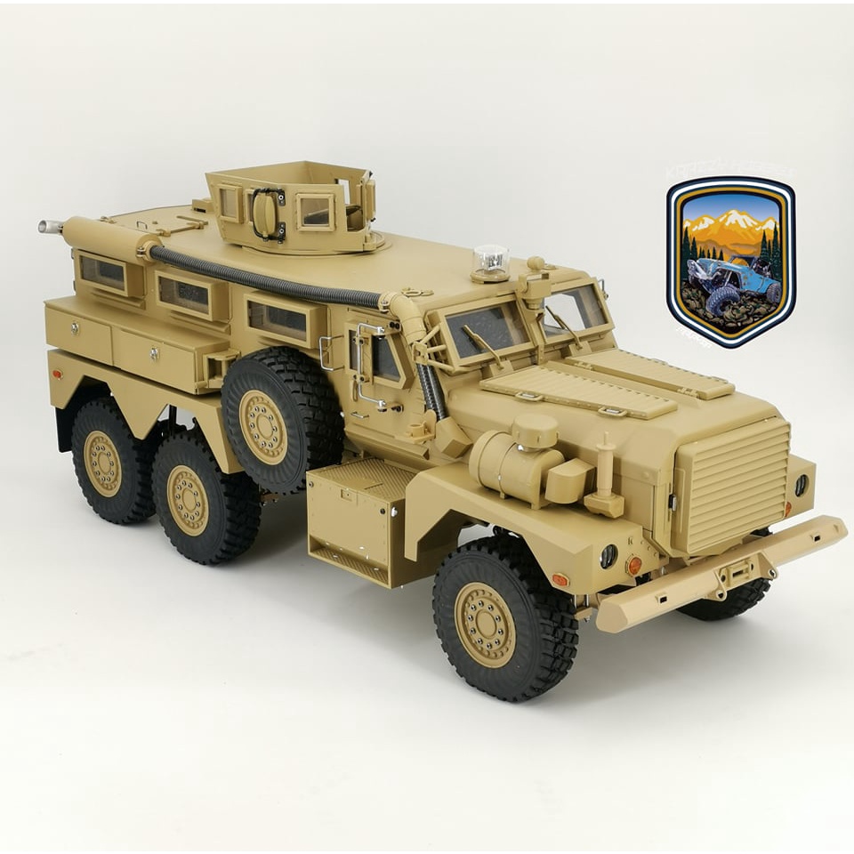1/12th Scale HG-P602 MRAP Explosion Proof Truck Upgraded ARTR (Ready ...