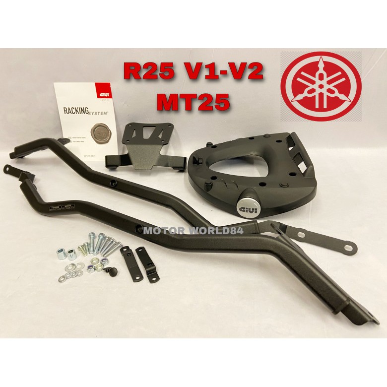 GIVI MONORACK GIVI SPECIAL RACK J SRV YAMAHA R25 / MT-25 / MT25 / R25 ...