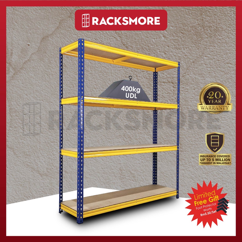 [FREE SHIPPING] RACKSMORE Boltless Rack Rak Dapur Rack Shelf Rack ...