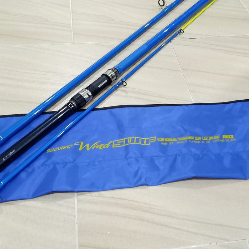 SEAHAWK WINDSURF 15KAKI 16‘5KAKI 20-50LB HIGH MODULUS TOURNAMENT SURF ...