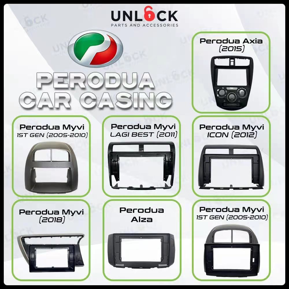 【Android Player Casing】Perodua Myvi/ Alza/ Bezza/ Aruz/ Kelisa/ Kenari ...