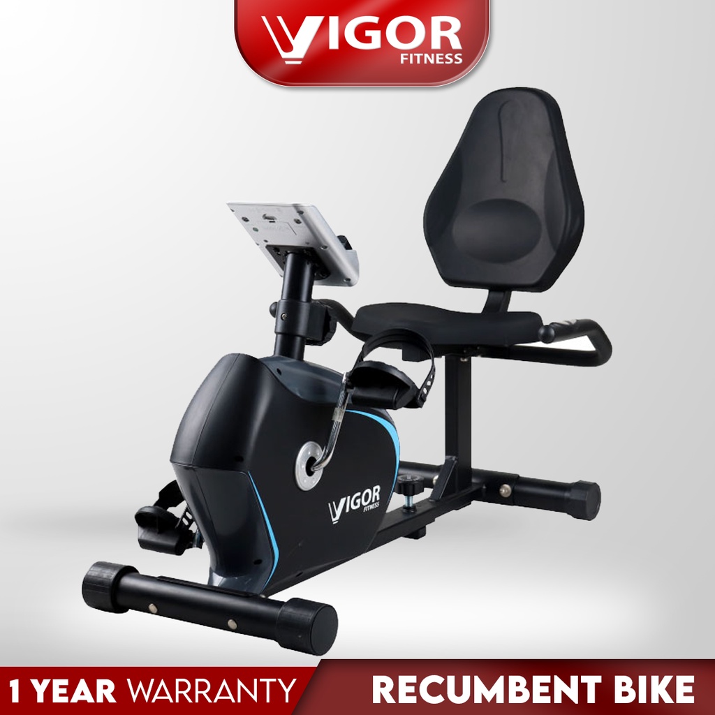 Vigor Fitness Recumbent Magnetic Physiotherapy Indoor Bike VF8304R ...