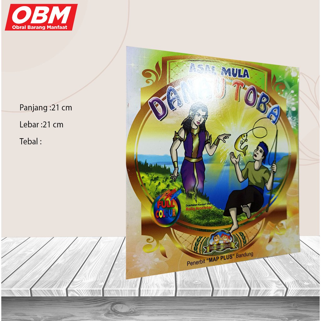 Children'S Story Book: Original MULA DANAU TOBA | Shopee Malaysia
