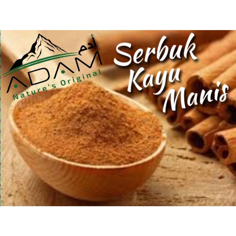 Kayu Manis Asli 100% Sri Lanka - Ceylon Cinnamon Powder - 50g / 100g ...